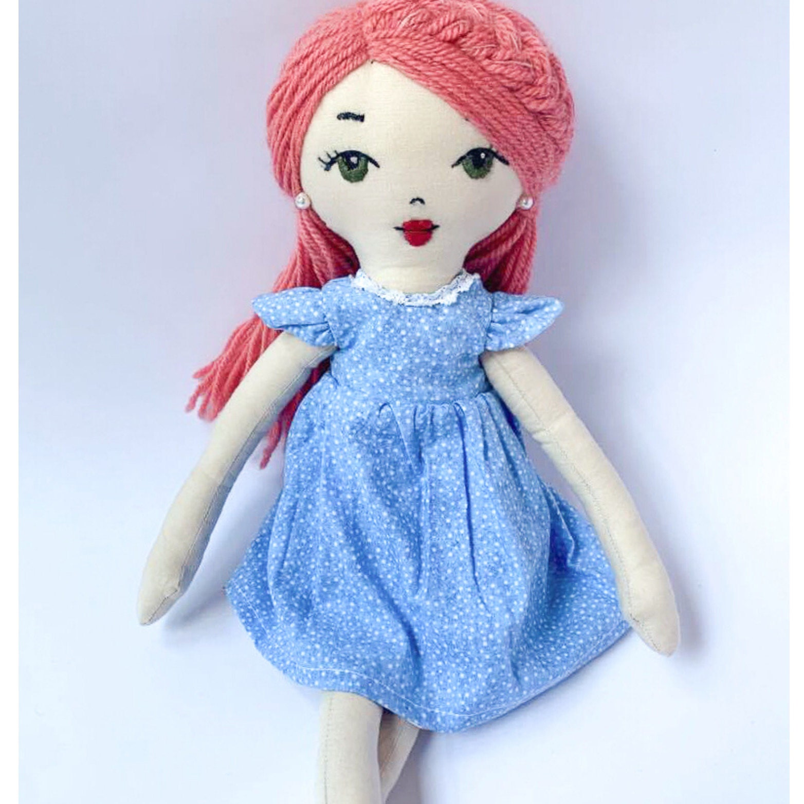 CUSTOM Handmade Cloth Rag Dolls Made to Order - Etsy Australia