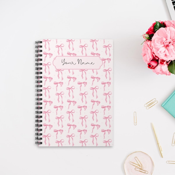 Aesthetic Pink Notebook - Etsy