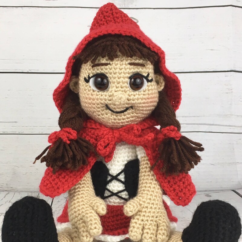 Red Riding Hood Doll - Etsy