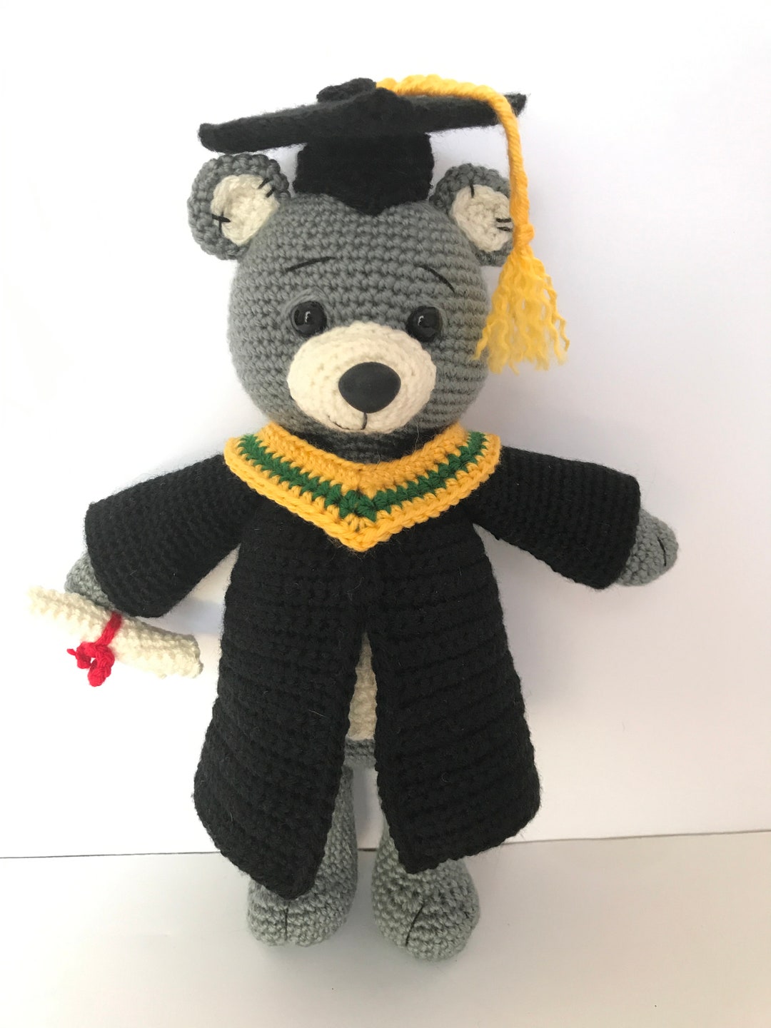 CROCHET PATTERN: Graduation Teddy / Amigurumi / Graduation Gift ...