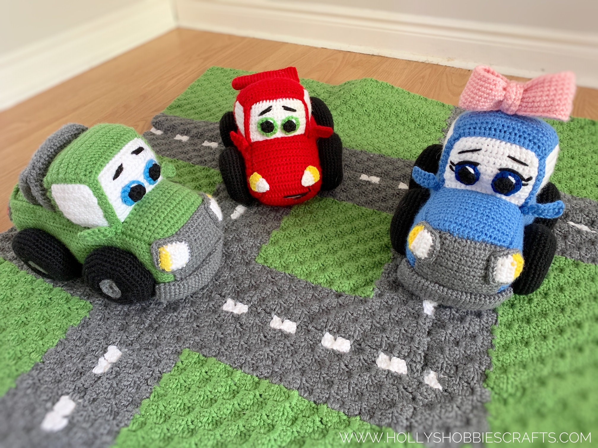 CROCHET PATTERN: Car & Truck Playmat Backpack / C2C Pattern / - Etsy