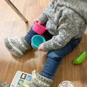 CROCHET PATTERN: Cozy Cabin Slippers infant Sizes 1-6 - Etsy