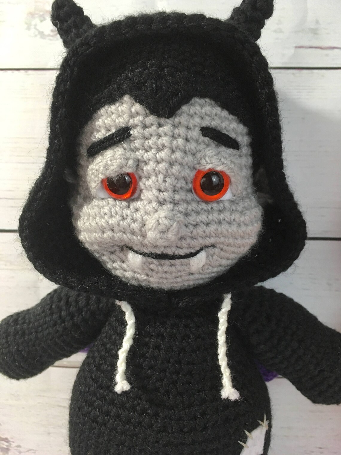 CROCHET PATTERN: PJ Pals Victor Vampire - Etsy
