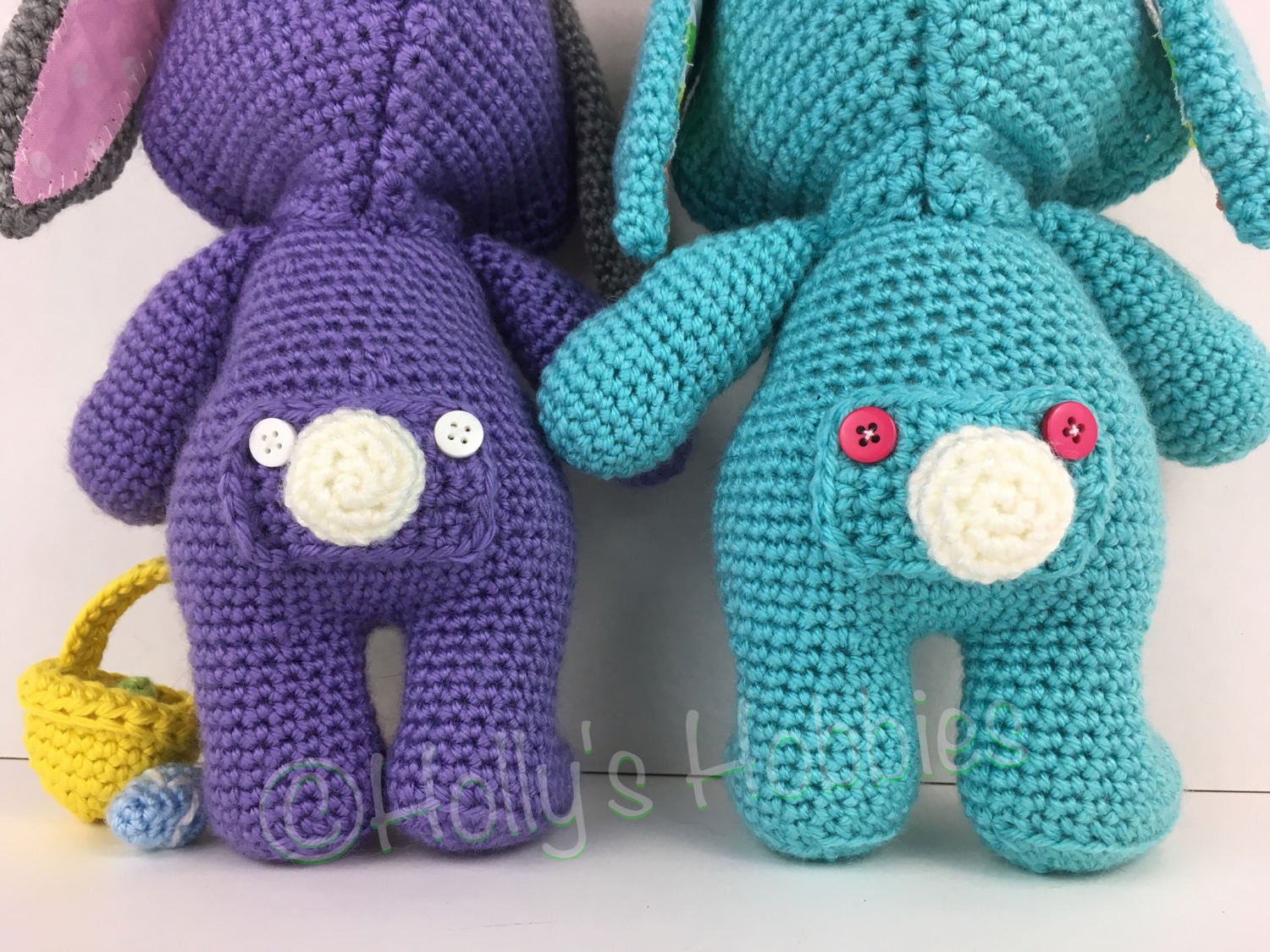 CROCHET PATTERN: Easter PJ Pals Bella Bunny - Etsy Denmark