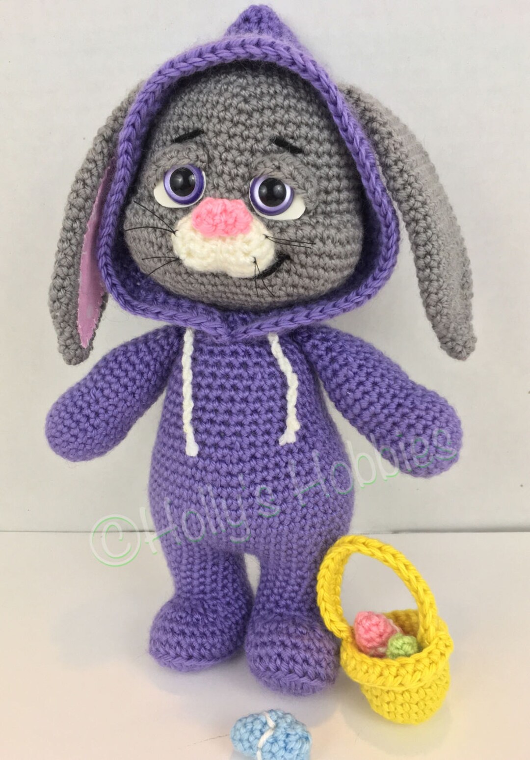 CROCHET PATTERN: Easter PJ Pals Bella Bunny - Etsy