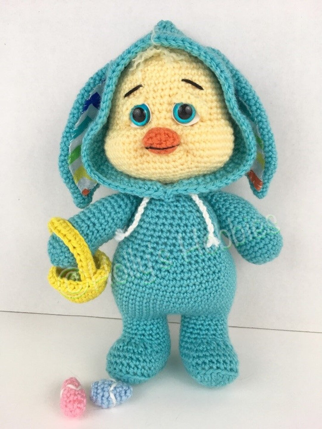 CROCHET PATTERN: Easter PJ Pals Chester Chick - Etsy