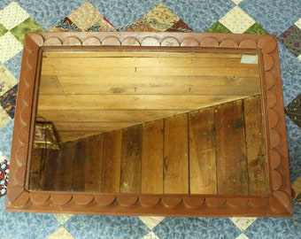 Rustic cabin mirror | Etsy