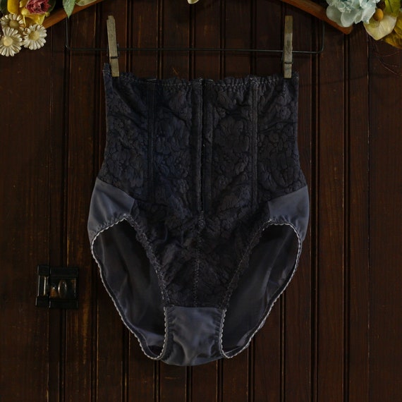 Translucent bottom panty corset vintage shapewear lo… - Gem