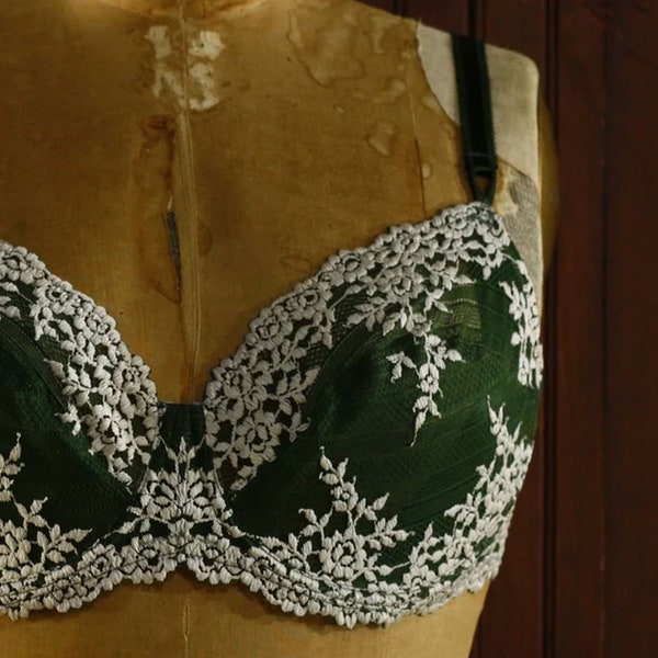 Embroidered Bra - Etsy