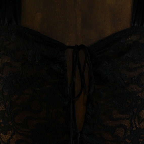 Plus Size sheer stretch top full sweep skirt negligee… - Gem