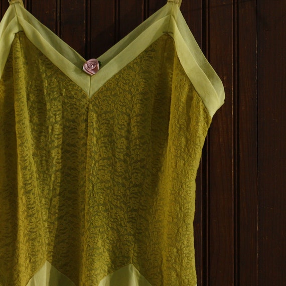 rich butterscotch gold leotard top stretch bodice & n… - Gem