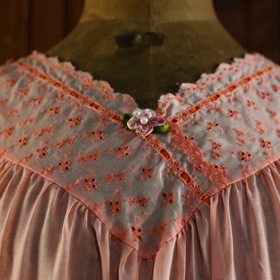 Super soft antique pink Angel puff sleeves cotton ble… - Gem