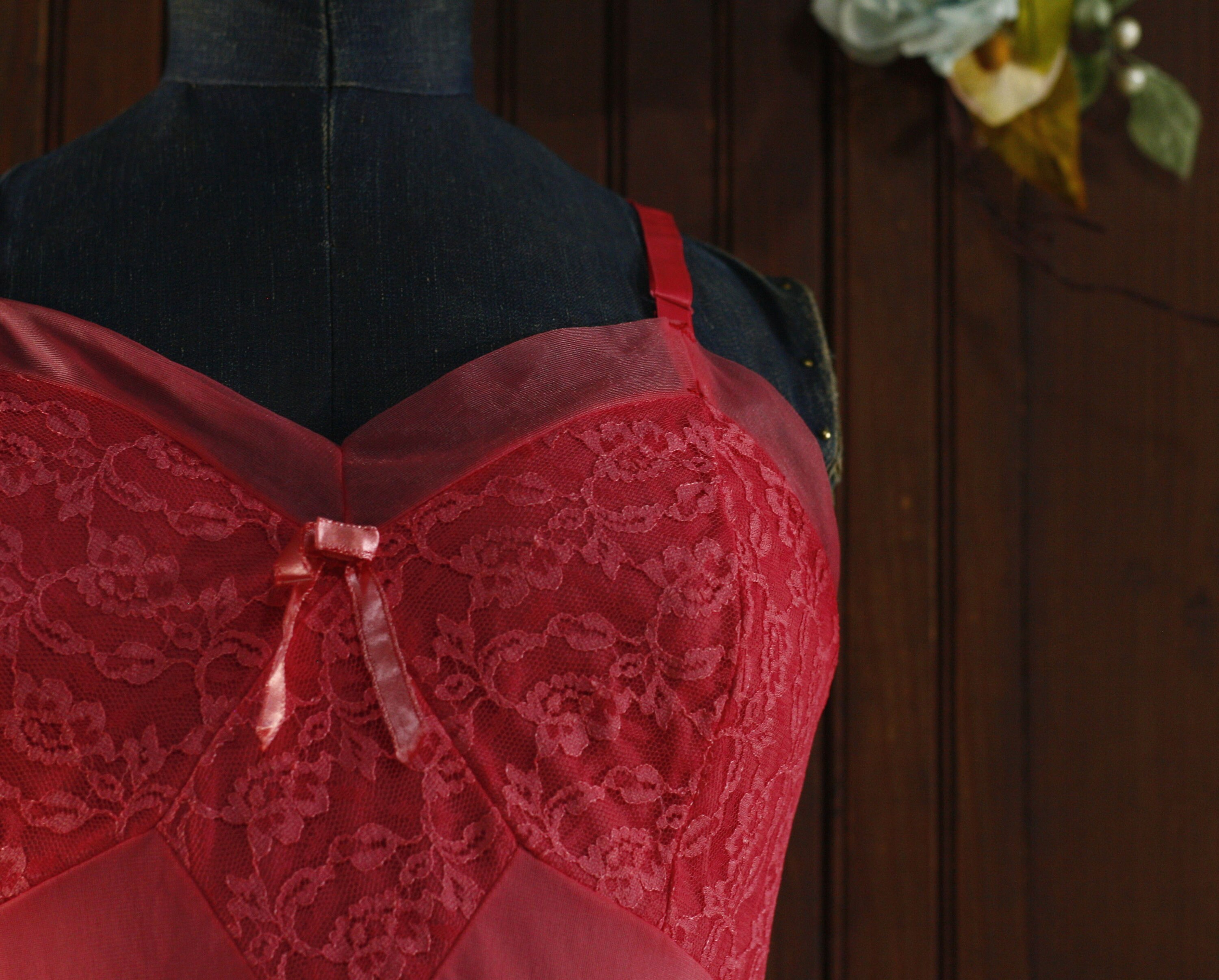 Pink Lace Bodice Wide Princess Waist Full Shadow Panel Lined - Etsy