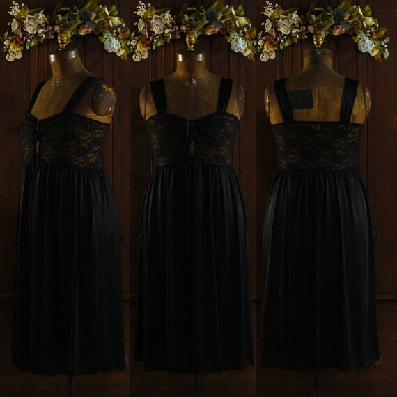 Plus Size sheer stretch top full sweep skirt negligee… - Gem