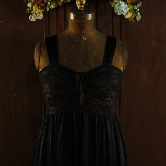 Plus Size sheer stretch top full sweep skirt negligee… - Gem