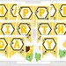 Printable Bumble Bee Happy Birthday Banner, Honey Bee Party Decorations ...