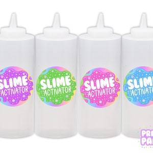 Printable Slime Making Station Kit, Slime Birthday Party, Slime Party ...
