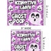 Printable Ghost Poop Halloween Treat Bag Toppers, Kids Halloween Party ...