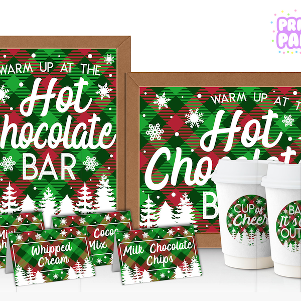 Hot Cocoa Bar - Etsy