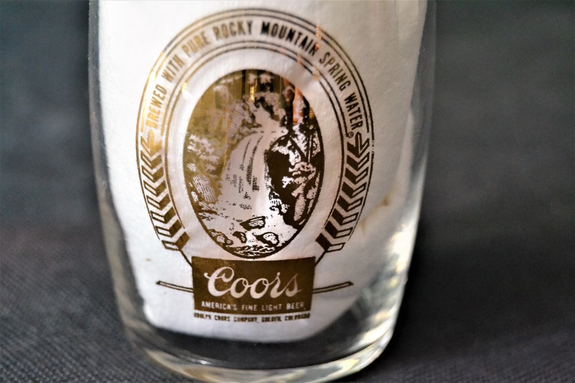 Vintage Coors Beer Shot Glasses Coors Sample Glasses - Etsy