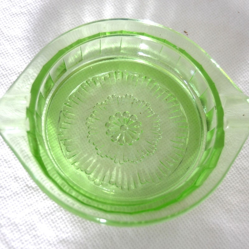 Rare Vaseline Glass - Etsy