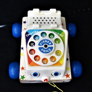 Fisher Price Pull Toy, Telephone - Etsy