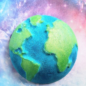 Earth Bath Bomb Planet Earth Earth Day Gift Solar System Galaxy Space ...
