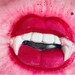 Vampire Fangs Lips Bath Bomb Halloween Bath Bomb Goth Gift - Etsy