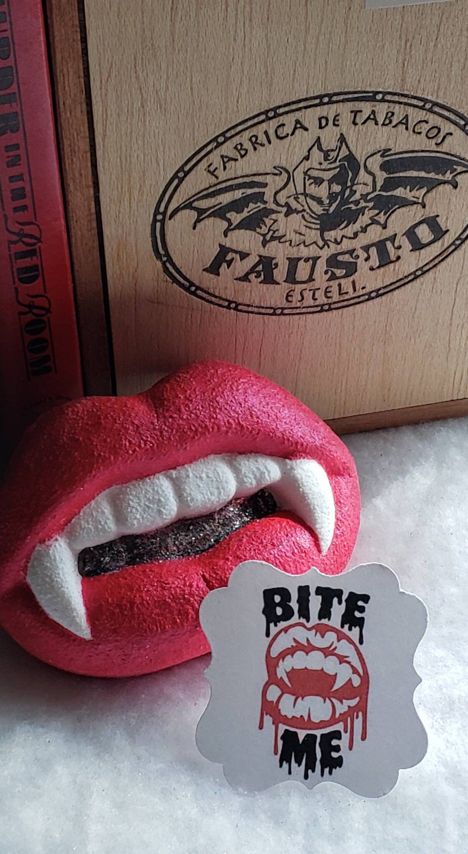 Vampire Fangs Lips Bath Bomb Halloween Bath Bomb Goth Gift - Etsy