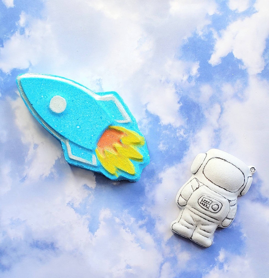 Outer Space Bath Bombs - Astronaut Bath Bomb - Rocket Ship Bath Bomb ...