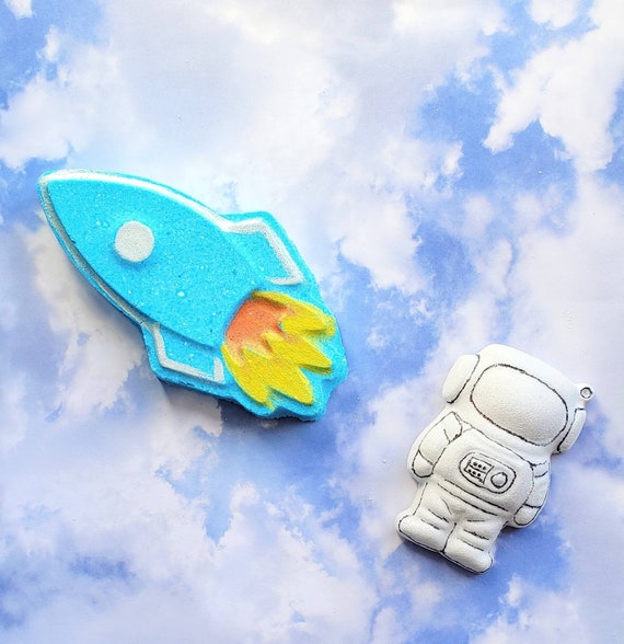 Outer Space Bath Bombs Astronaut Bath Bomb Rocket Ship | Etsy