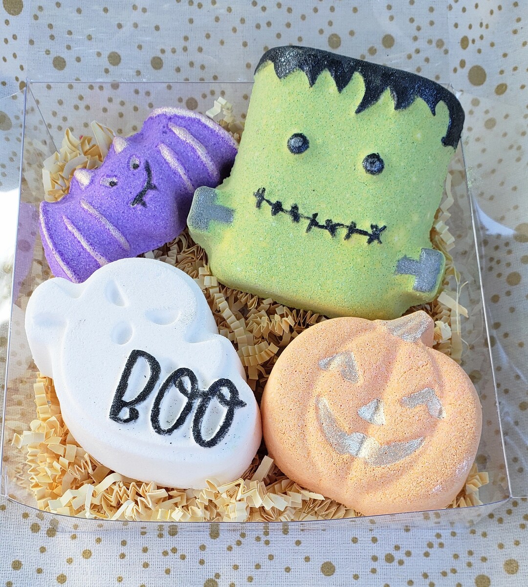 Halloween Gift Set for Kids - Ghost Bath Bomb - Kids Halloween Gift Box ...