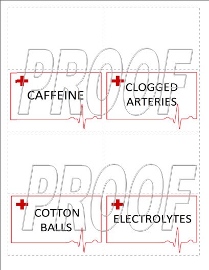 28 Instant Download Hospital Themed Food Tents - Etsy