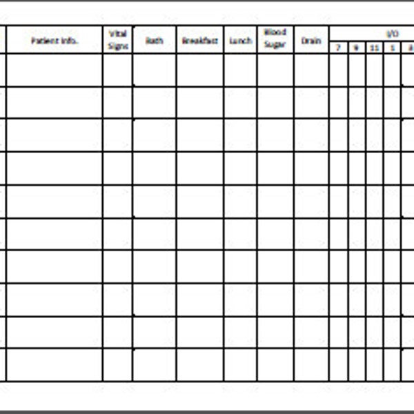 Cna Shower Sheets - Etsy