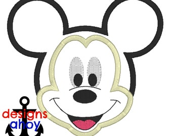 Mickey Mouse Embroidery Design - Etsy