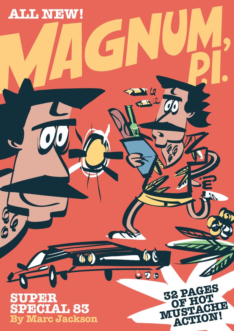 MAGNUM, P.I. Super Special 83 - Etsy