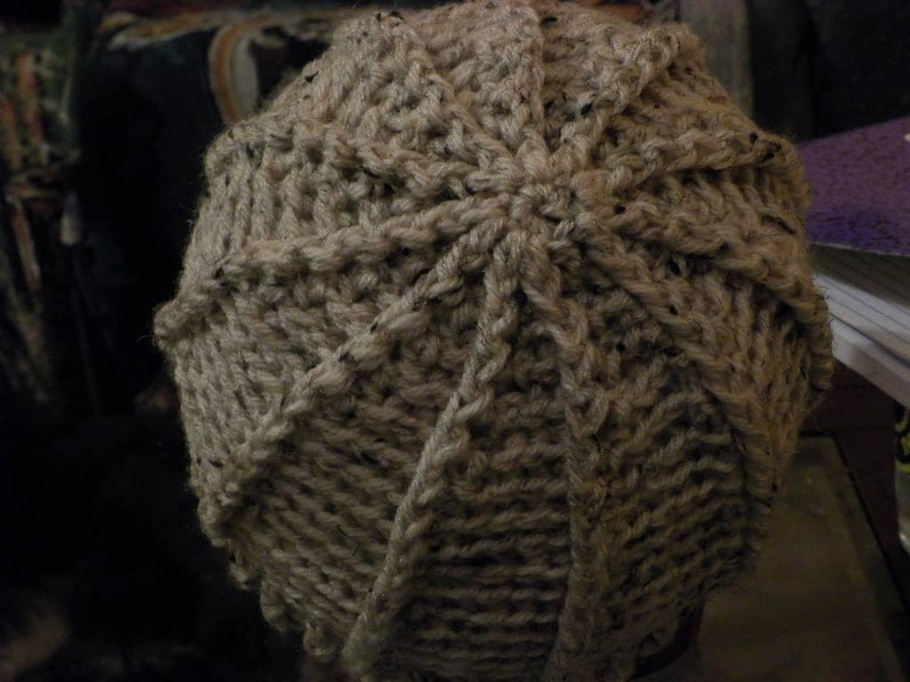 Texture in the Round Crochet Hat Pattern - Etsy