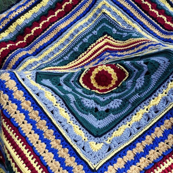 Phoenix Crochet Blanket Pattern - Etsy