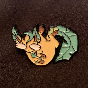 Pokemon Leafeon Goofy Soft Enamel Pin | Etsy