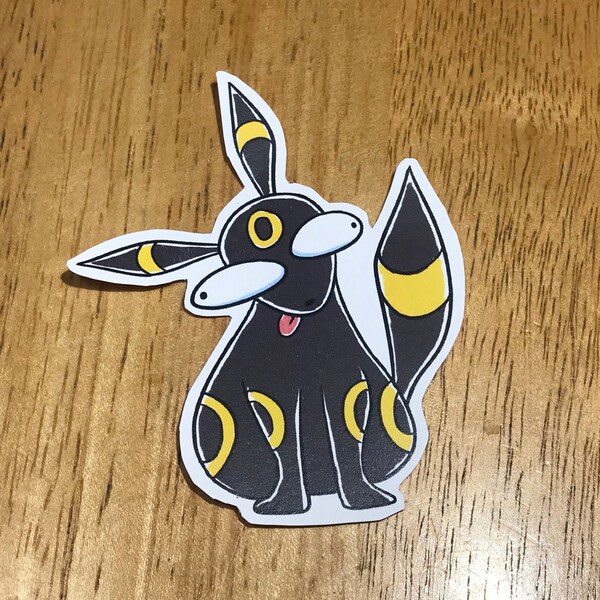 Umbreon Sticker Car - Etsy