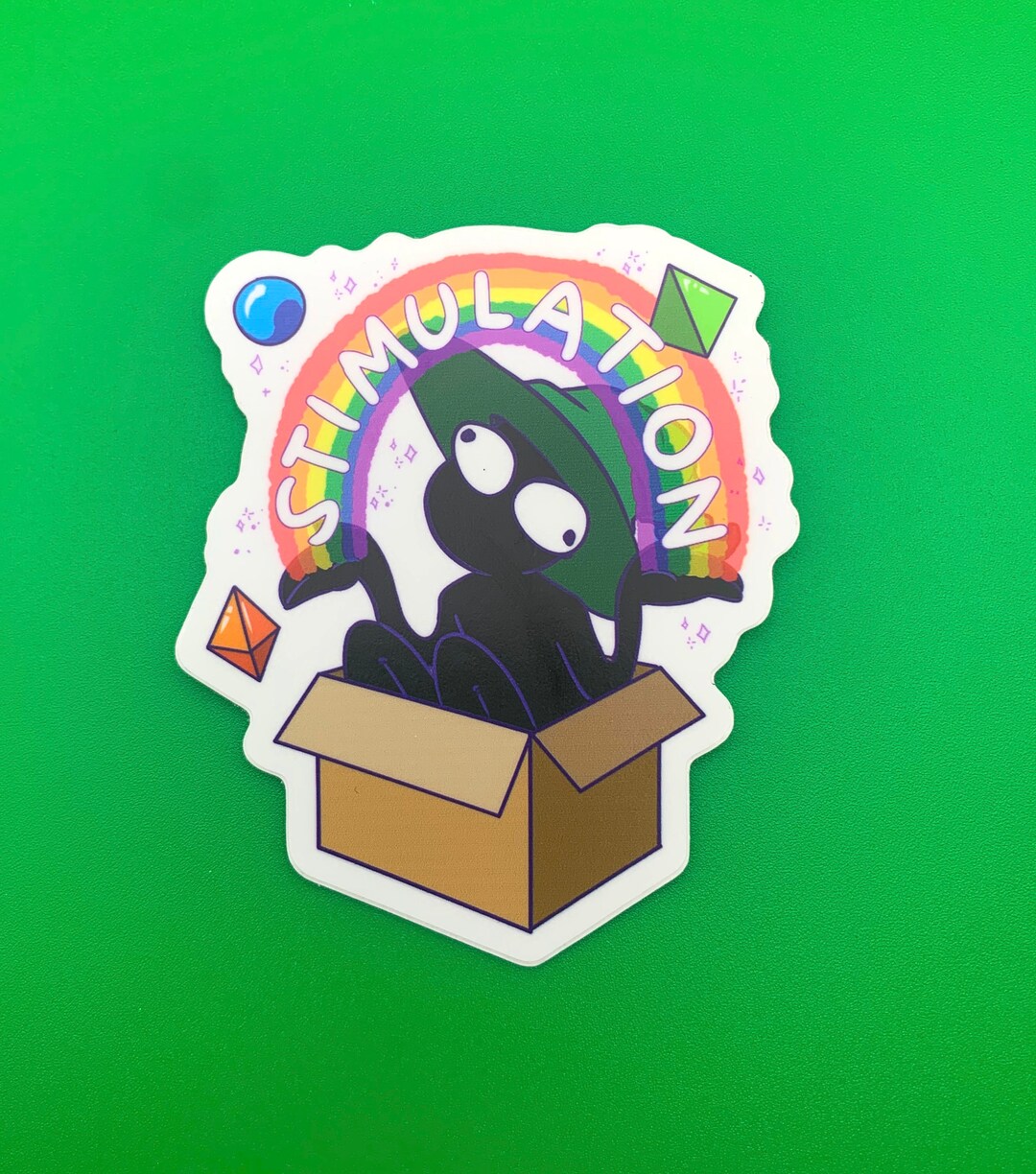 Stimulation! Lonely Wizard Inscryption Inspired Sticker - Etsy UK