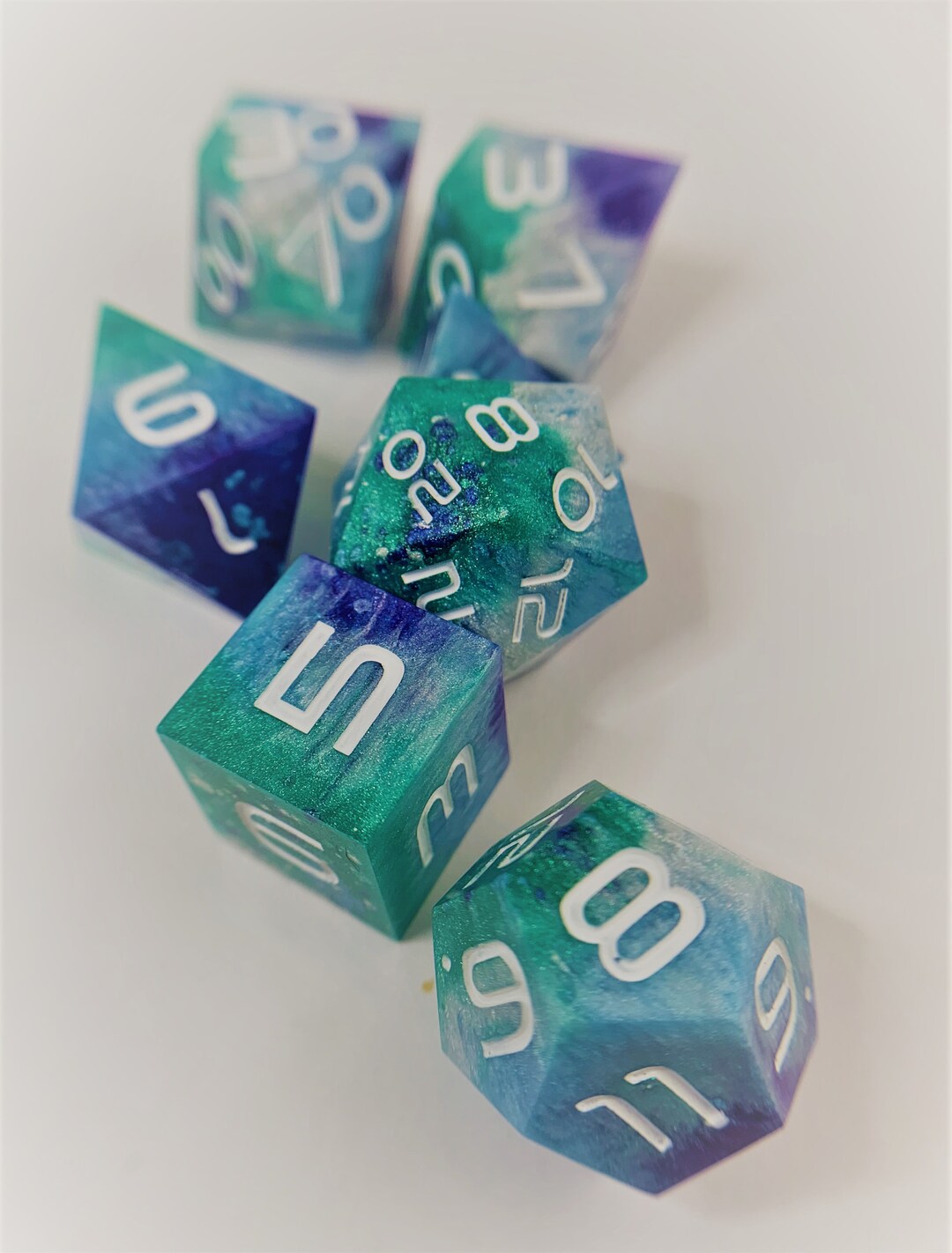 Gamma Gay Pride Dice Set 7 - Etsy