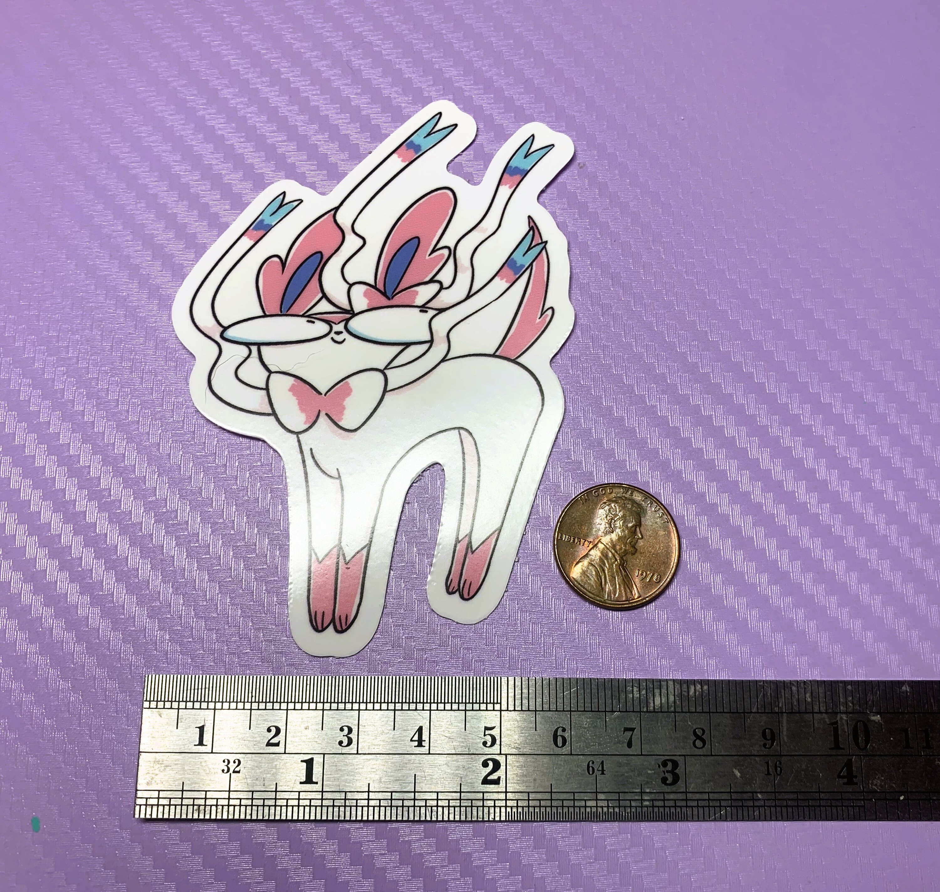 Pokemon Sylveon Goofy Sticker - Etsy