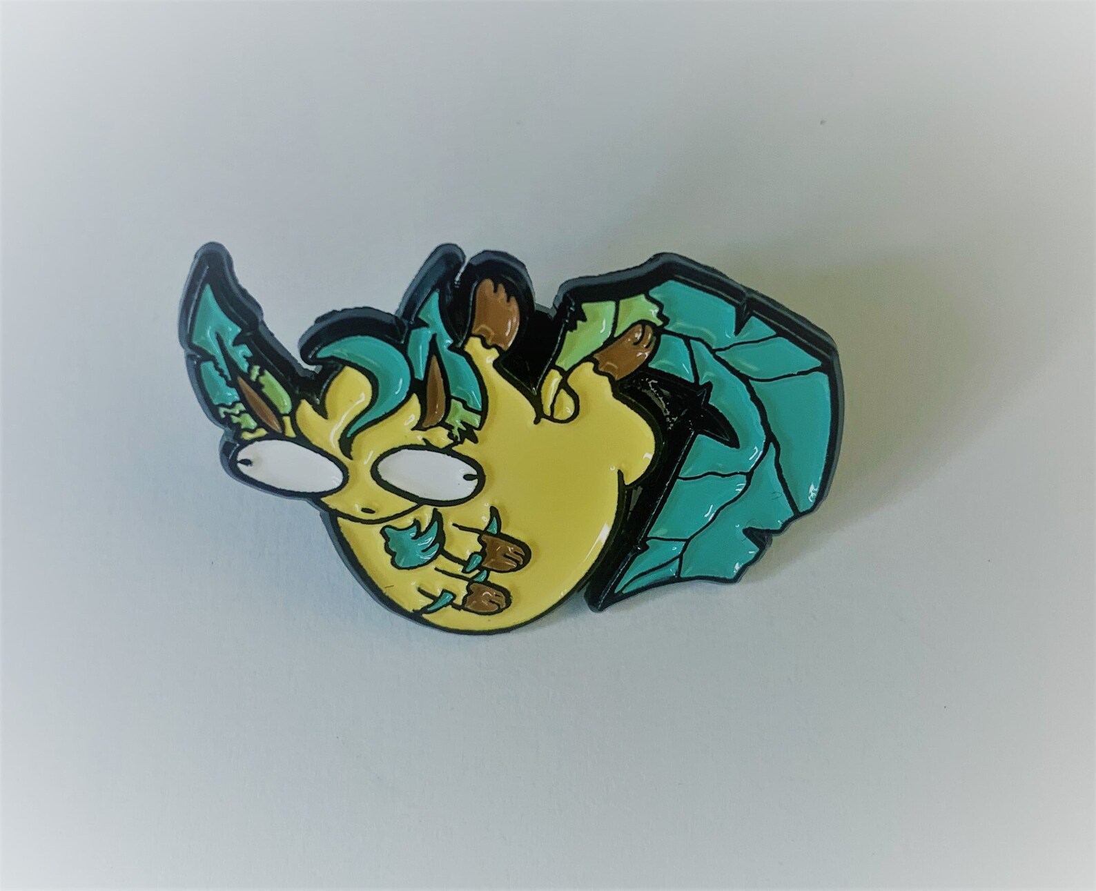 Pokemon Leafeon Goofy Soft Enamel Pin - Etsy