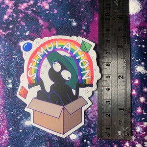 Stimulation! Lonely Wizard Inscryption Inspired Sticker - Etsy