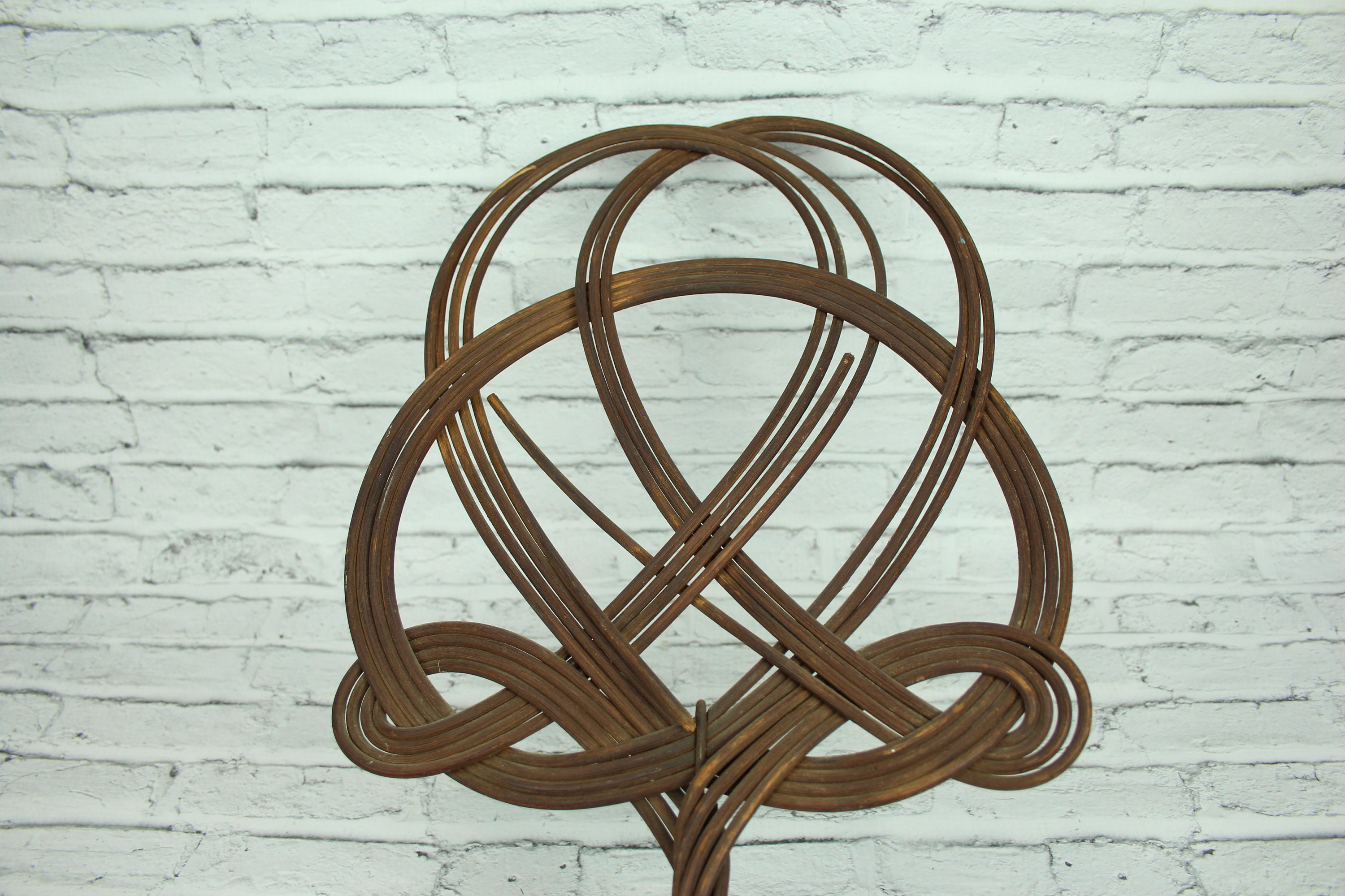 Antique Victorian Carpet Beater Rattan Woven Wood Rug - Etsy