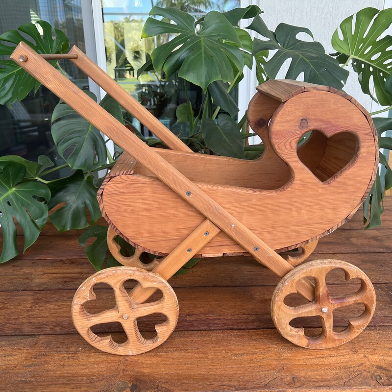 Wood Doll Stroller - Etsy