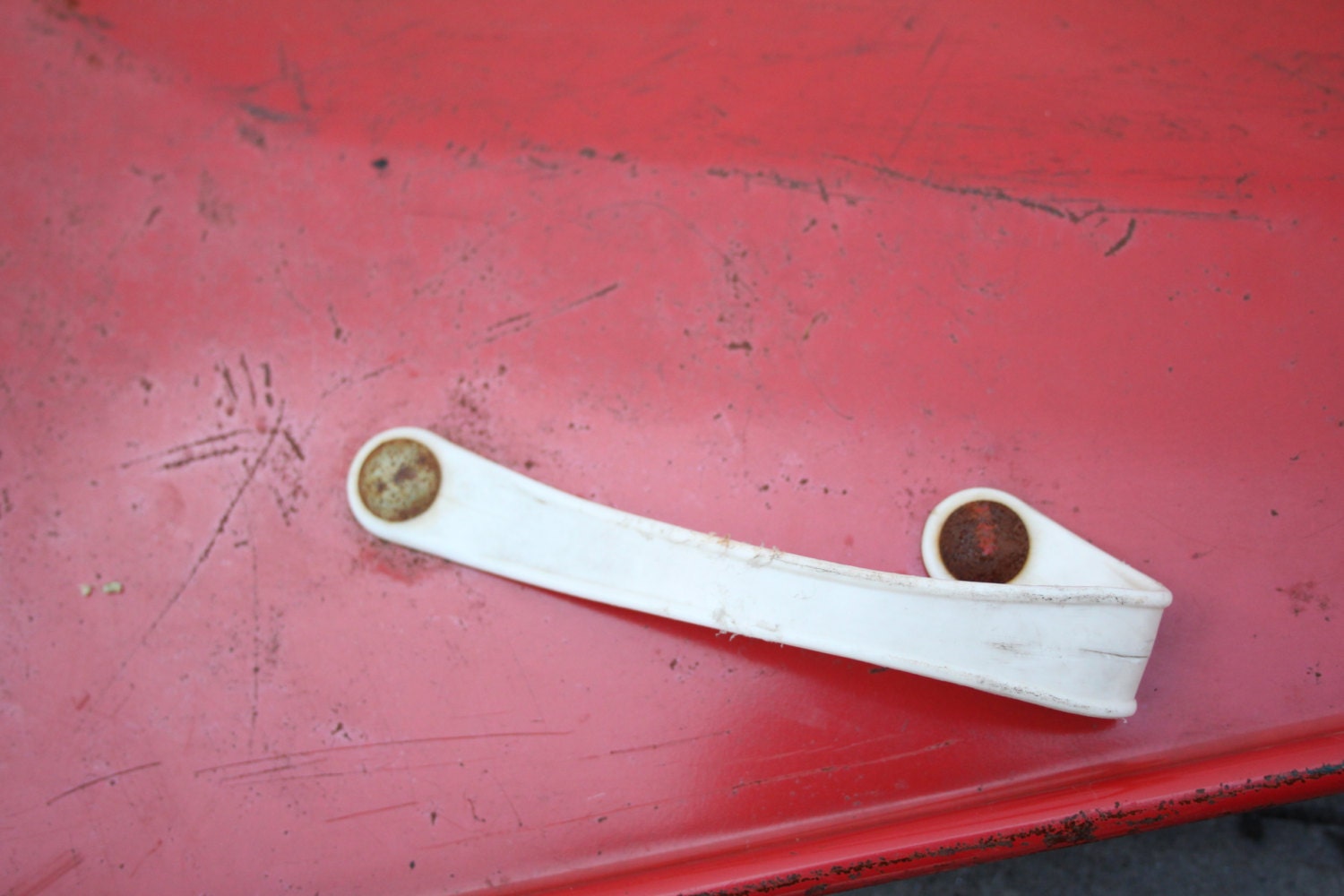 Vintage Sno-wing Metal Snow Sled | Blazon Children's Toys | Red Metal ...