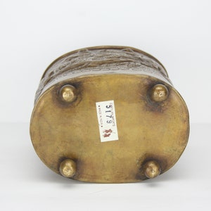 Vintage Brass Planter | Castilian Imports | Monkeys | Jungle | Apes ...