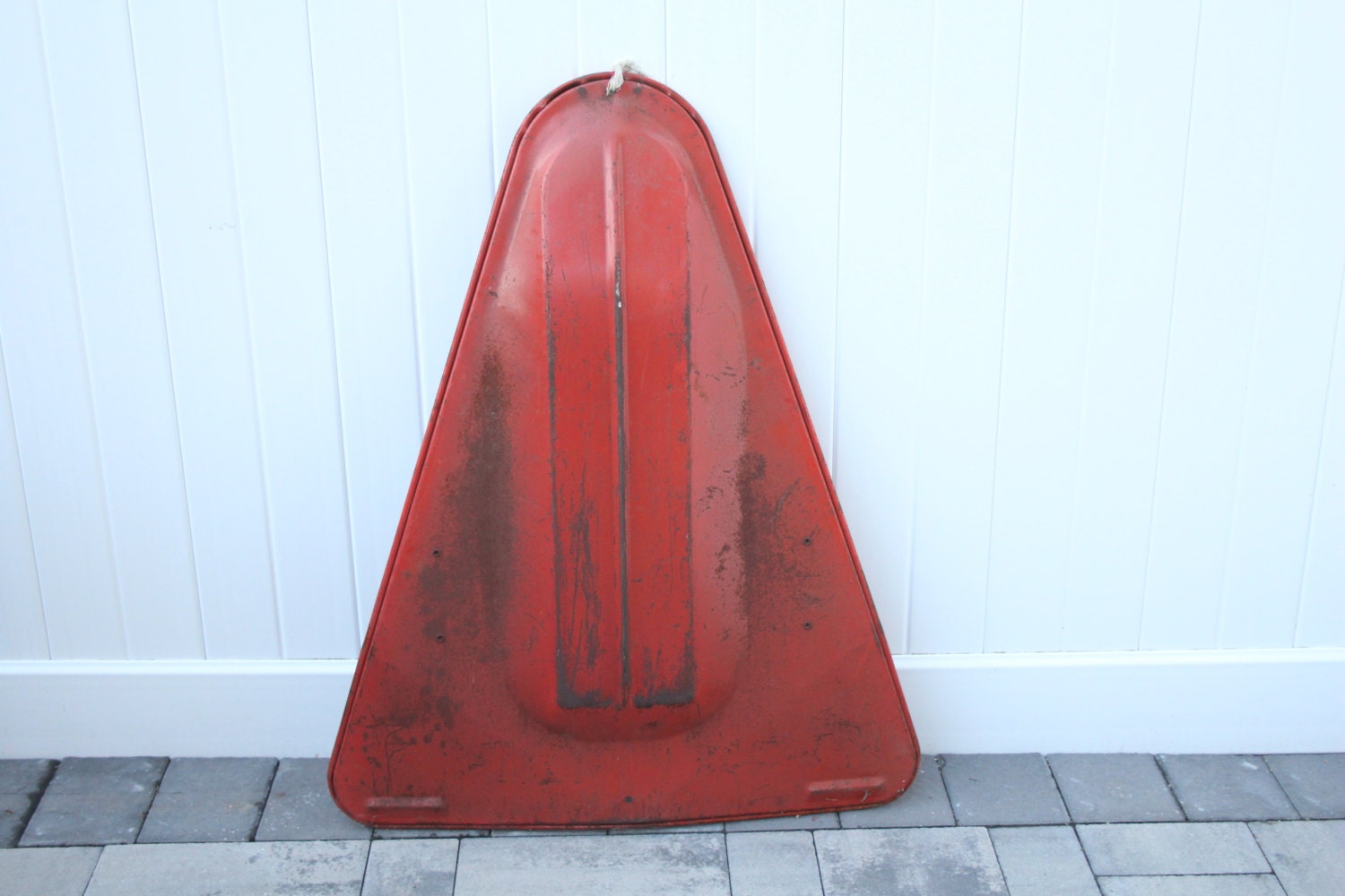 Vintage Sno-wing Metal Snow Sled Blazon Children's Toys - Etsy